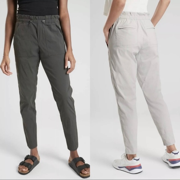 Athleta Paper Bag Pants
